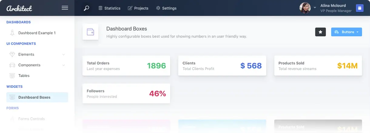 ArchitectUI Angular 20 Dashboard Free - DashboardPack