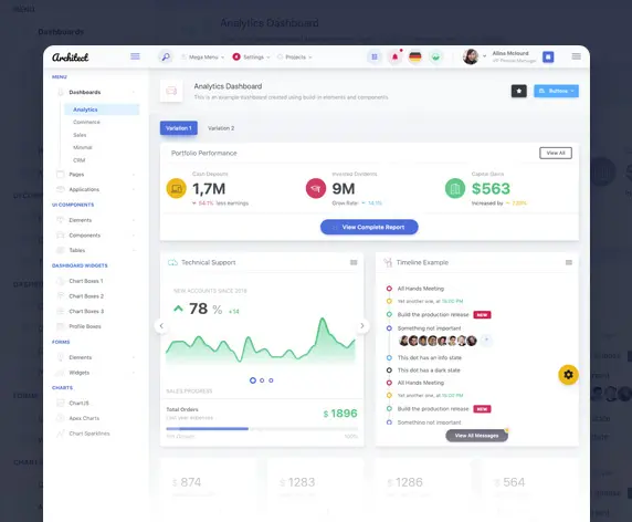 Free and Premium Bootstrap 5 Admin Themes & UI Kits - DashboardPack