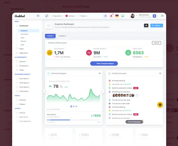 Free and Premium Bootstrap 5 Admin Themes & UI Kits - DashboardPack